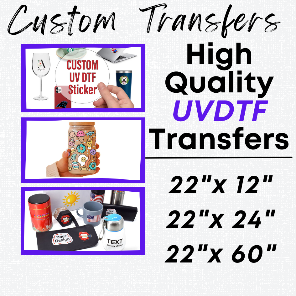 Get High-Quality UV DTF with Flash Custom Transfers Gang Sheets ...