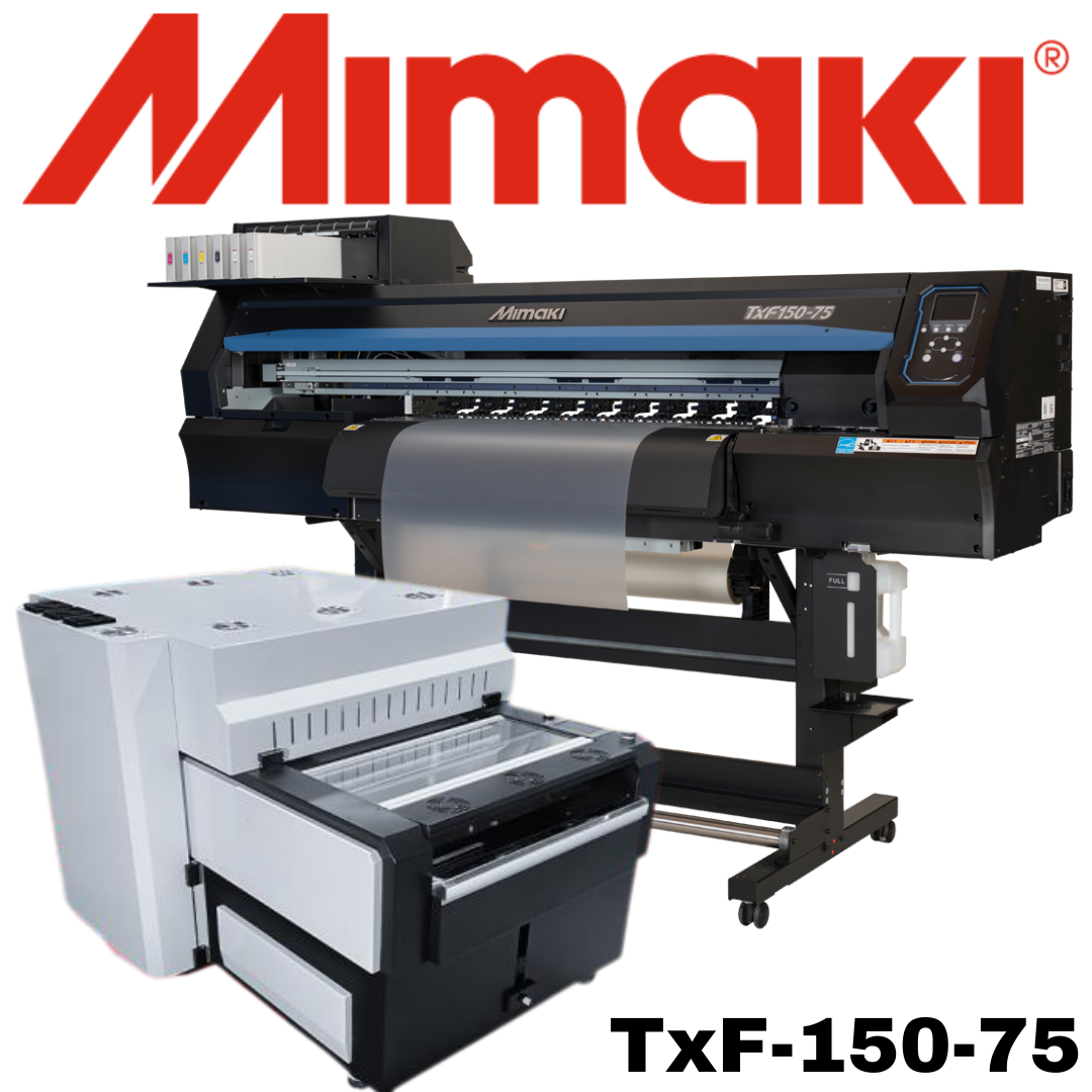 Mimaki TxF150-75 DTF Printer with 24" Shaker Dryer Package | flashcustomtransfers